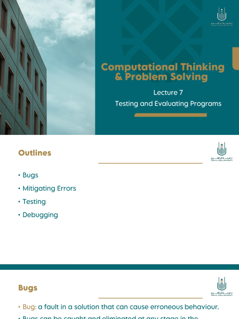 Lecture 7 (CTPS) | PDF