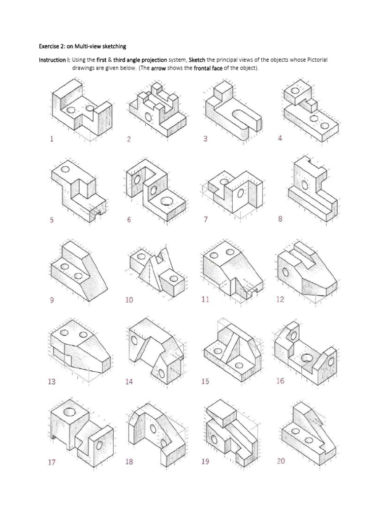 Chapter 1. Introduction To Engineering Drawing | PDF Chapter 1. Introduction To Engineering Drawing | PDF