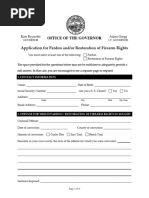 Application For A Firearm Individual | PDF | Identity Document | Justice