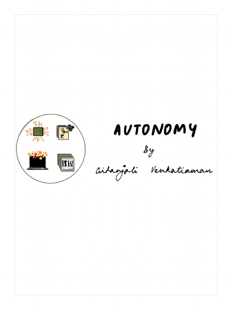 BLG Topic Illustrated Guide Autonomy | PDF