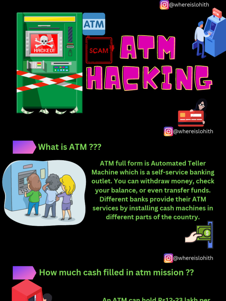 Atm Hacking | PDF | Automated Teller Machine | Computer Science