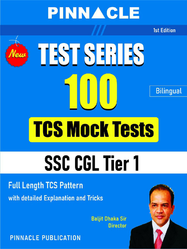 Pinnacle - CGL Test Series Ebook | PDF