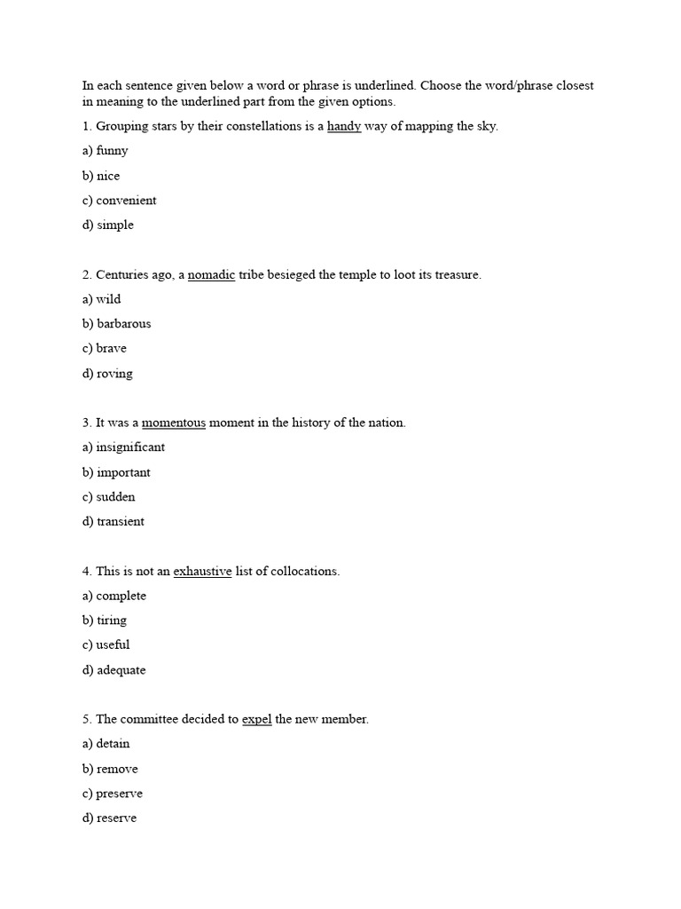 English REVISION WORKSHEET | PDF