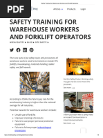 Forklift Hand Signals Overview | PDF