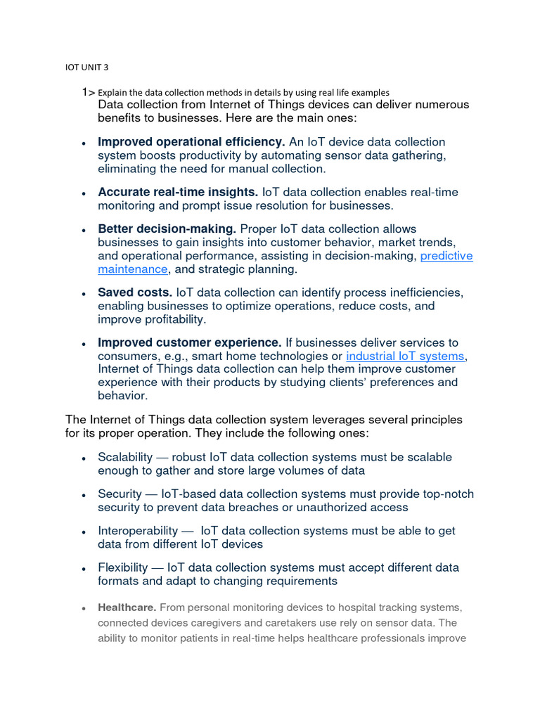 Iot Unit 3 | PDF | Cloud Computing | Software As A Service