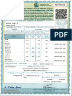 12th Mark Sheet | PDF