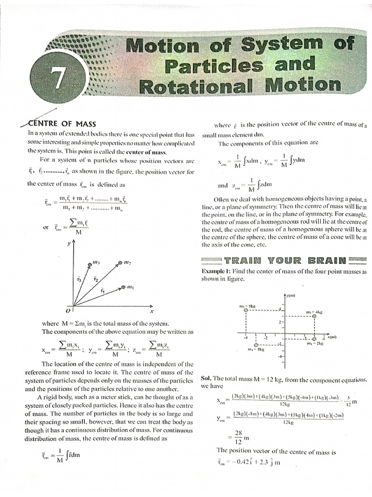 Rotation Motion | PDF