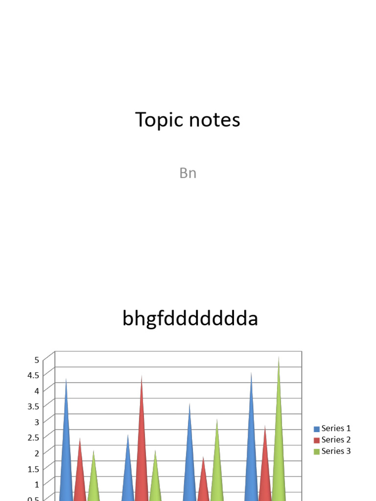 Topic Notes | PDF