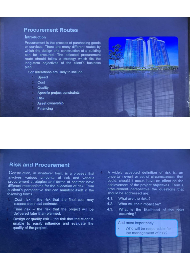 Procurement | PDF