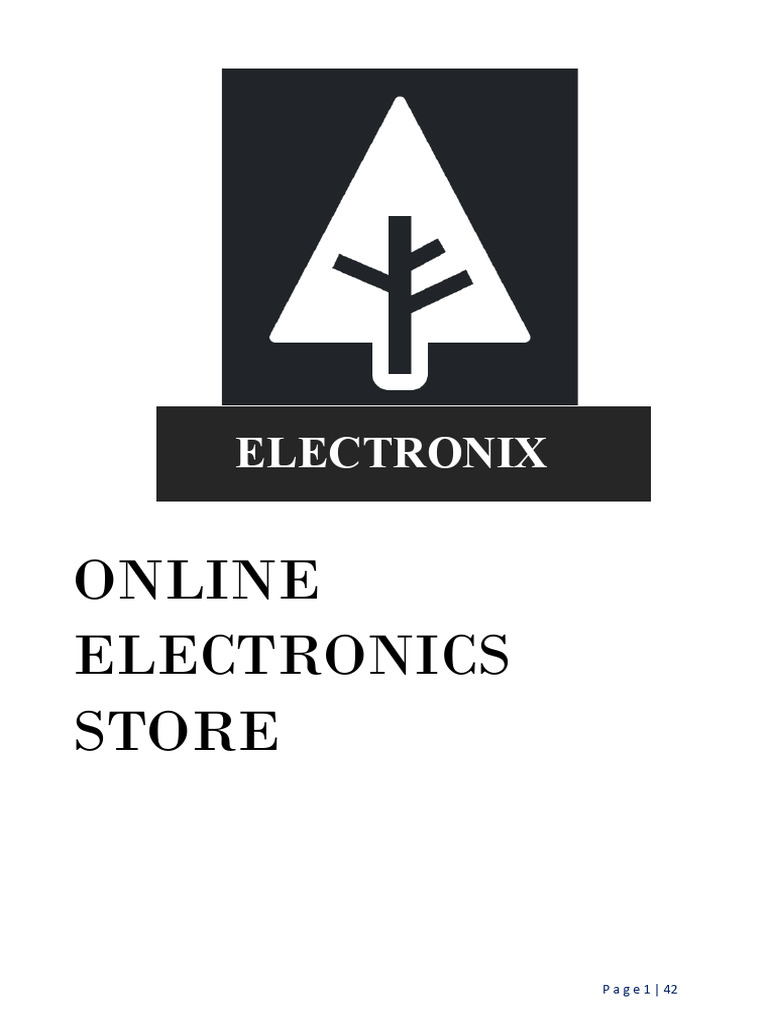 Electronix: Online Electronics Store | PDF