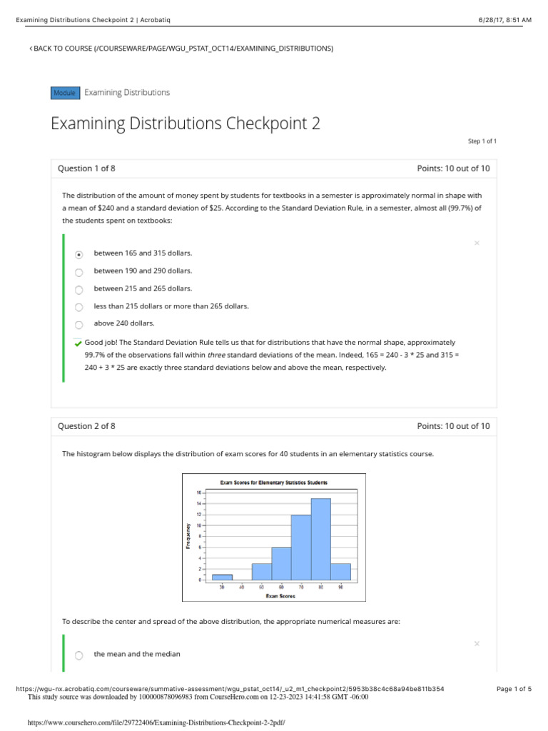Examining_Distributions_Checkpoint_2___2.pdf_4 | PDF | Statistical ...