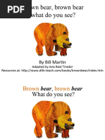 Brown Bear Story PDF | PDF