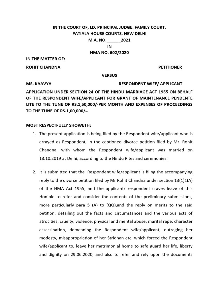 Final Application 24 Hma Act Kaavya | PDF | Social Science