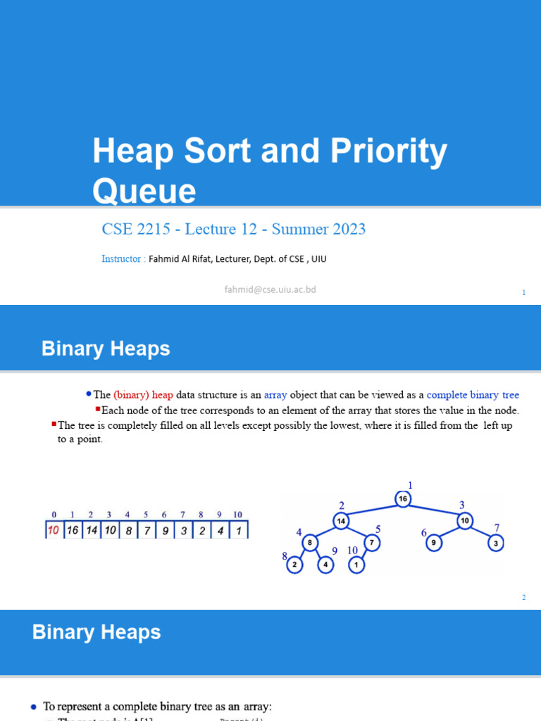 Heap Sort Pdf Theoretical Computer Science Computer Data 7862