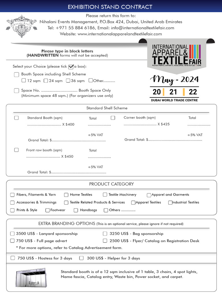 Application Form MAY 2024 | PDF | Breach Of Contract | Textiles