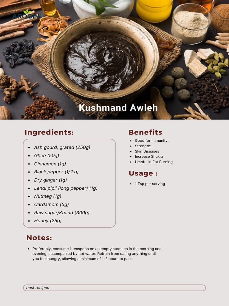 Kushmand Awleh | PDF | Wellness