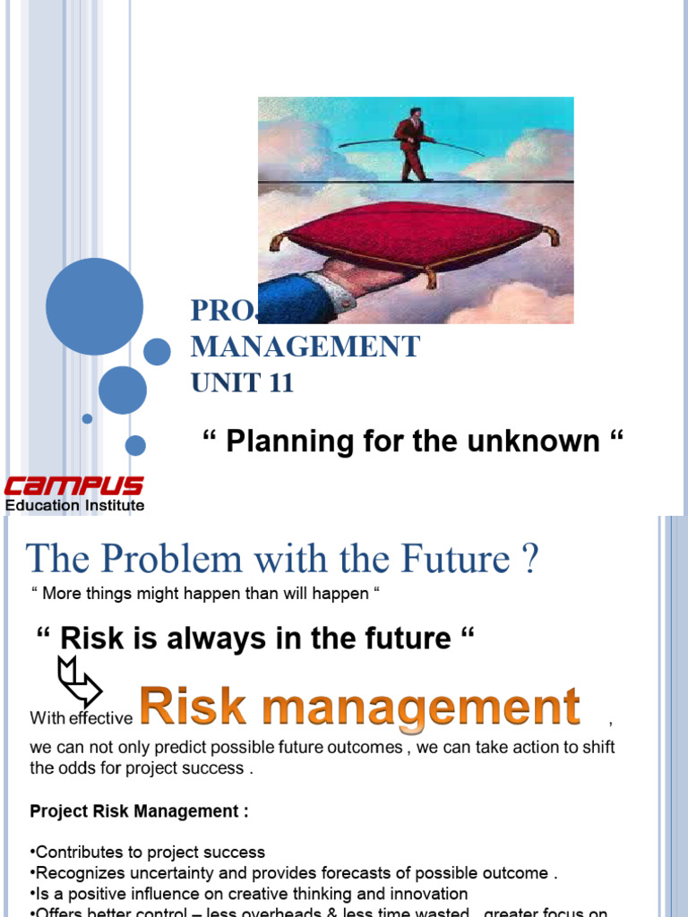 Project Risk Management | PDF | Risk | Risk Management