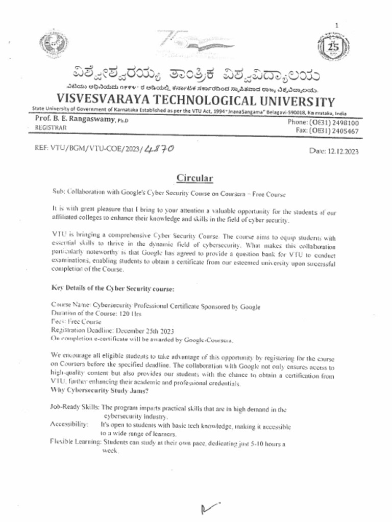 Google Cyber Security Course On Coursera | PDF