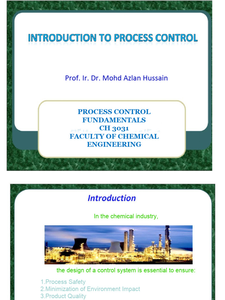 Topic 1 Introduction Pdf Control Theory Systems Theory