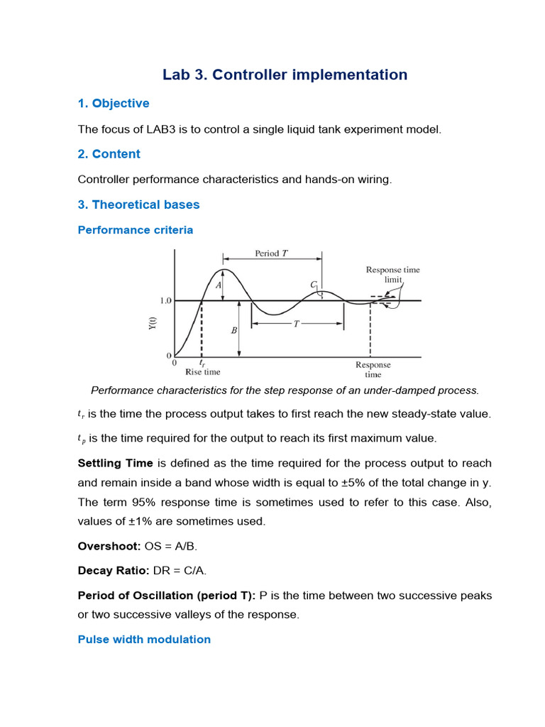 LAB3 - Controller Implementation | PDF