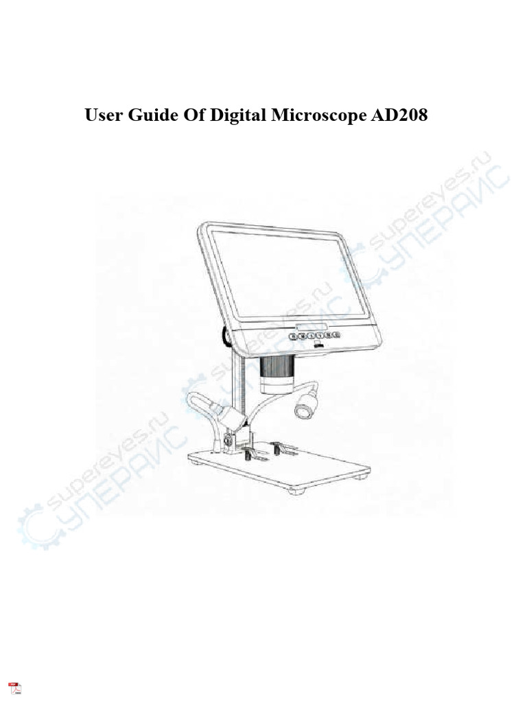 Andonstar AD208S | PDF | Zoom Lens | Camera