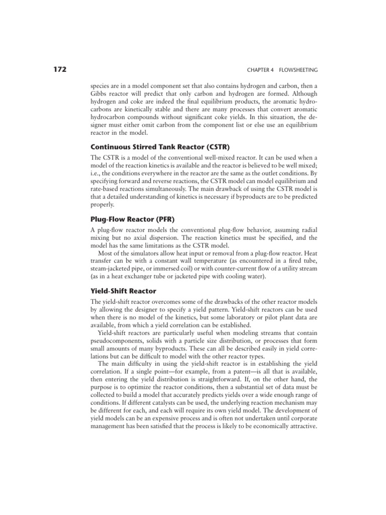 Continuous Stirred Tank Reactor (CSTR) | PDF | Chemical Reactor | Chemical Kinetics