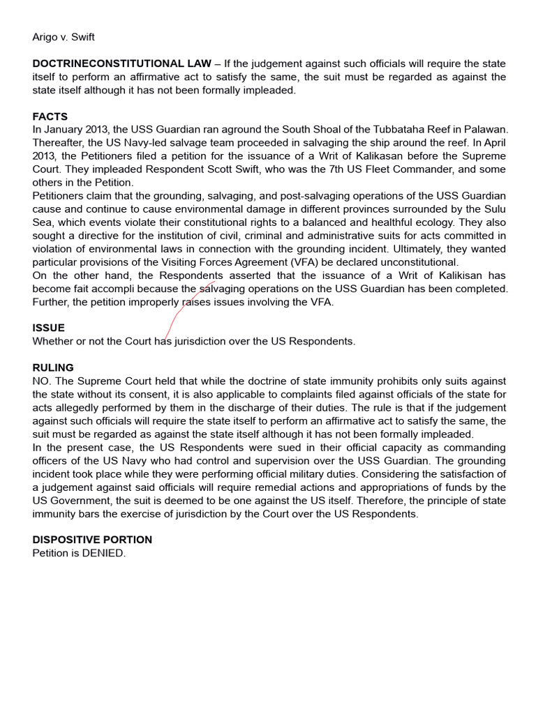 Arigo-v-Swift-1 | PDF