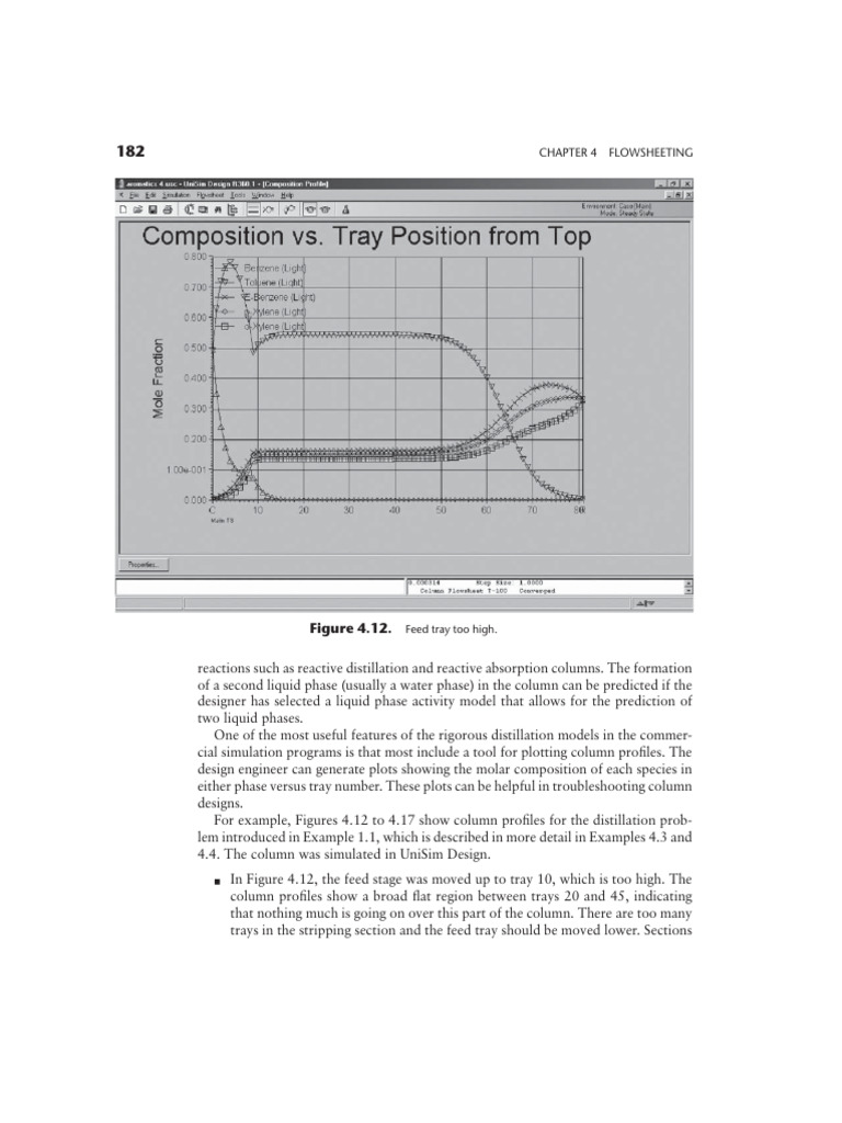 Comaprison of Tray Position in distillation process | PDF | Fuel Oil | Distillation