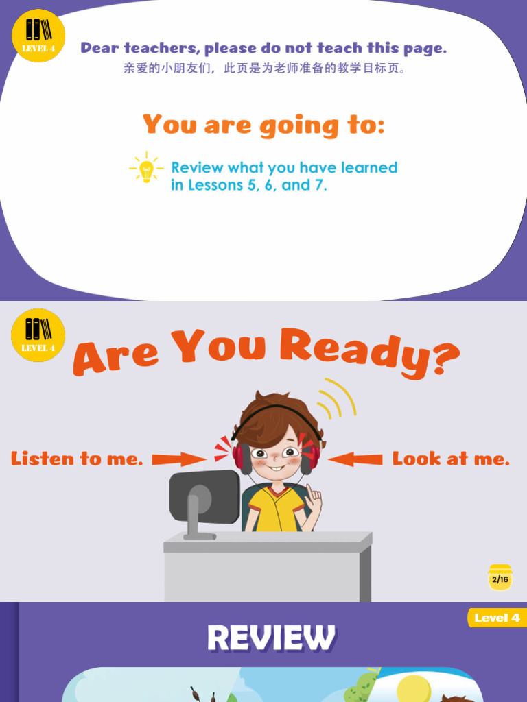 L4 U1 Lesson 8 Review | PDF