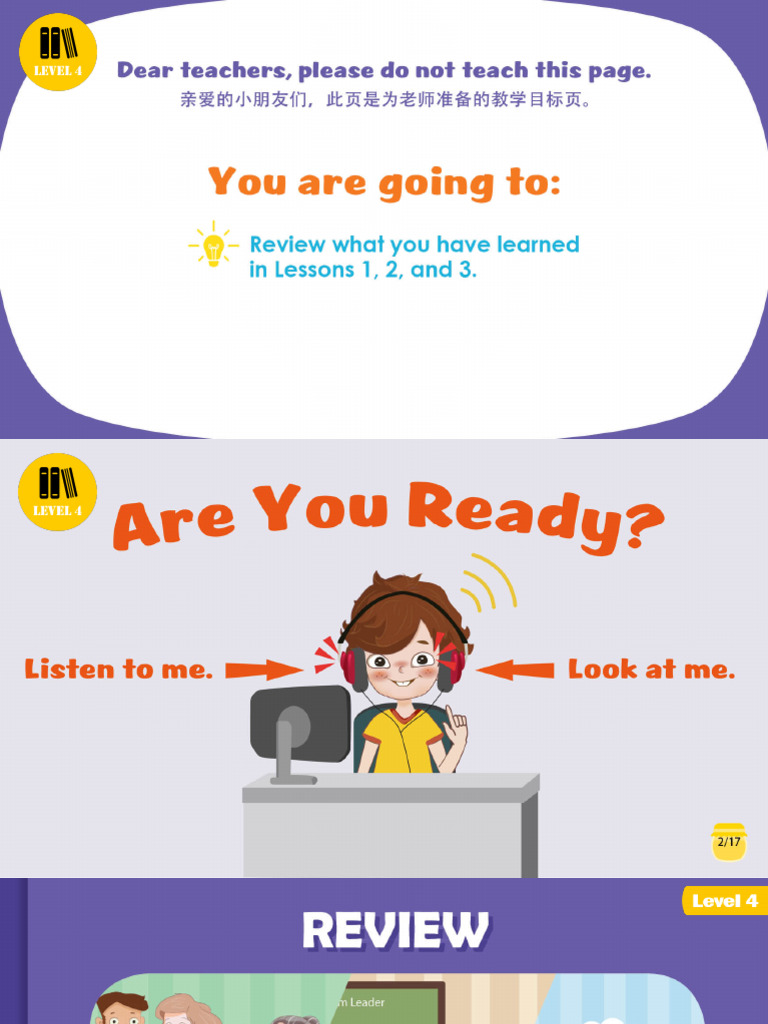 L4 U1 Lesson 4 Review | PDF