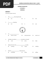 Standard 3 English Revision Exercise | PDF | Cognitive Science | Human ...