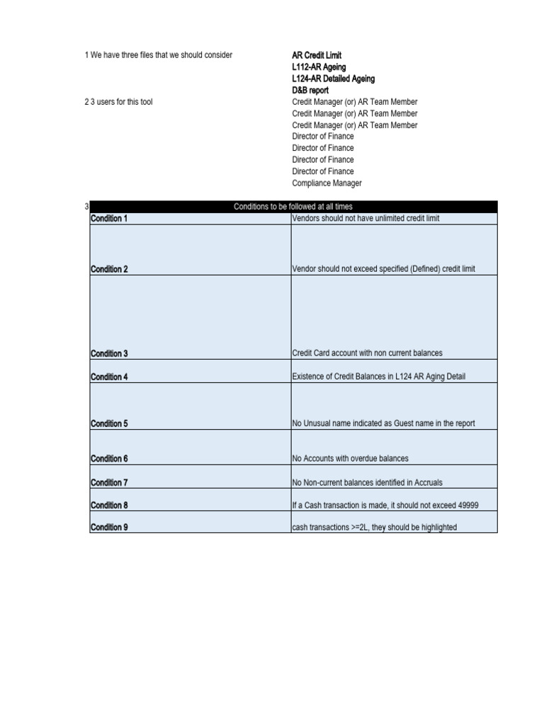 Guidelines and Sample Recon File | PDF | Law