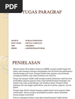 Jenis Dan Pola Pengembangan Paragraf | PDF