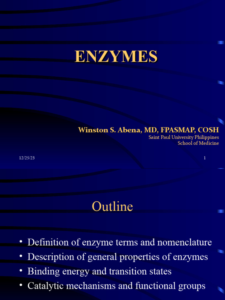 6 - Enzymes | PDF | Enzyme Inhibitor | Enzyme
