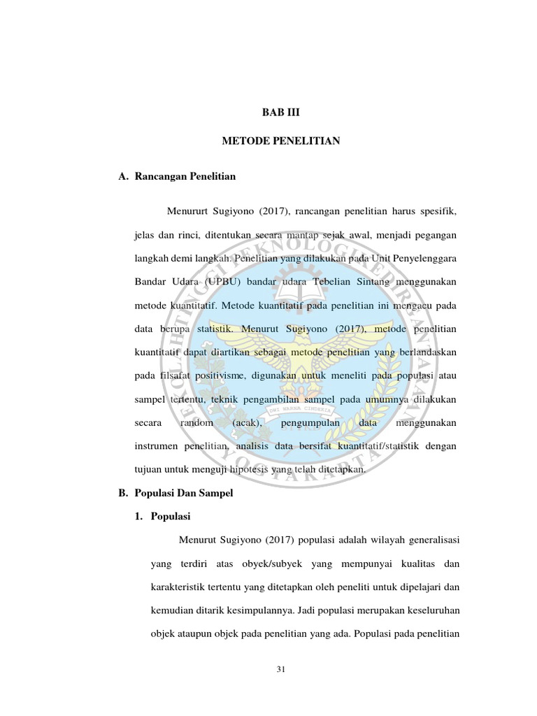 BAB III SKRIPSI - Beky Putri Wananda - 4 | PDF
