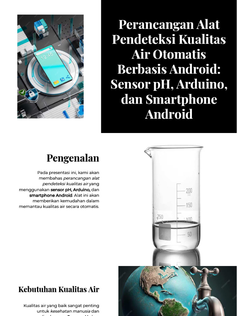 Wepik Perancangan Alat Pendeteksi Kualitas Air Otomatis Berbasis Android Sensor PH Arduino Dan ...