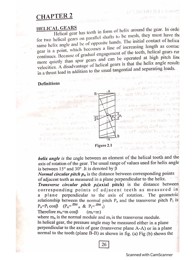 Module 4 Text Book - Helical Gear Design | PDF