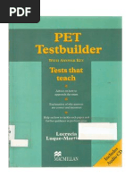 Past Papers PET Tests | PDF