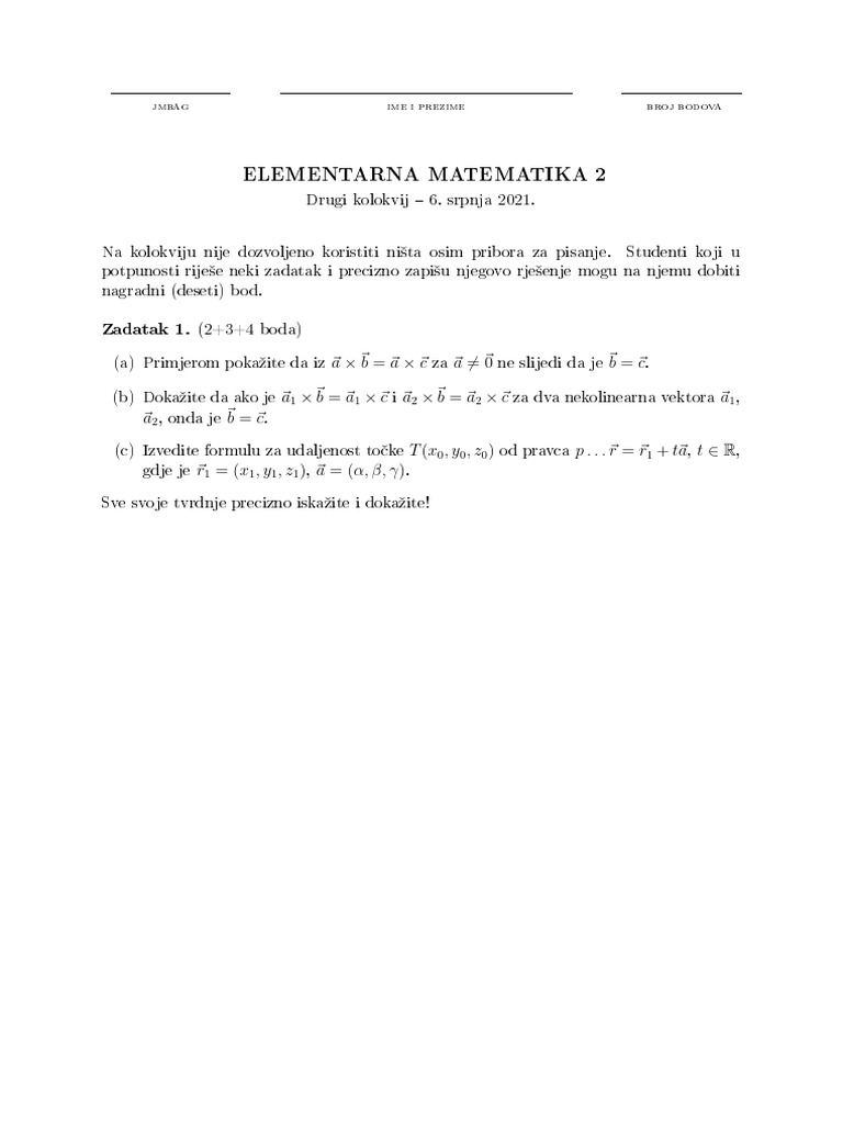 EM2 2021 Kolokvij2 | PDF