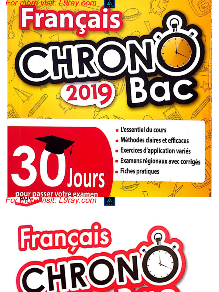 Chrono Bac 1er Bac Français PDF | PDF