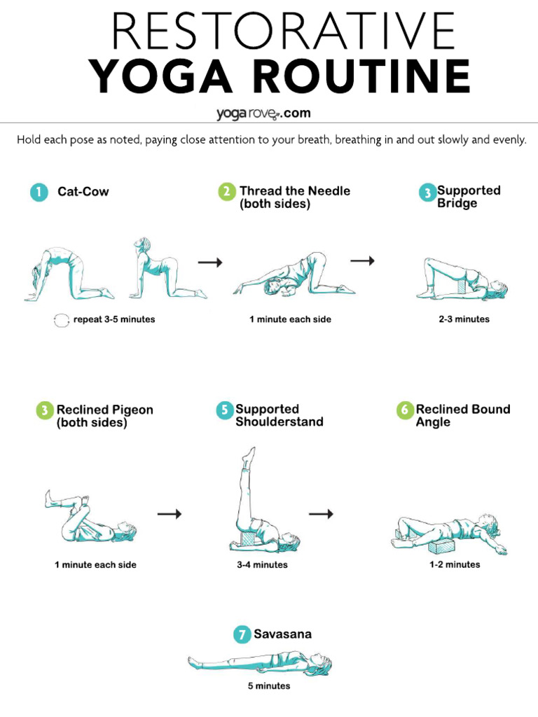 Restorative Yoga Routine | PDF