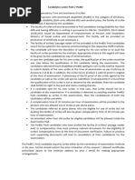 JCQ Guidelines for Scribes in Exams | PDF | Learning Disability | Cognition