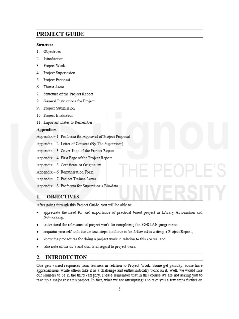 PGDLAN Project Guide and Instructions | PDF | Libraries | Methodology