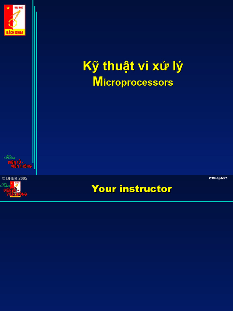 Microprocessor Ver3 Part1 | PDF