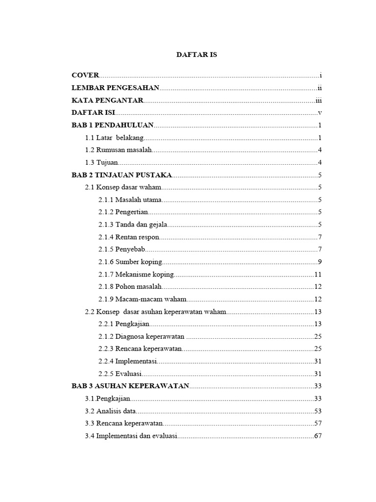 BAB 4 Waham | PDF | Pengembangan Diri