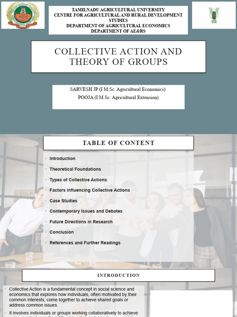 Collective Action and Theory of Groups | PDF | Collective Action | Activism