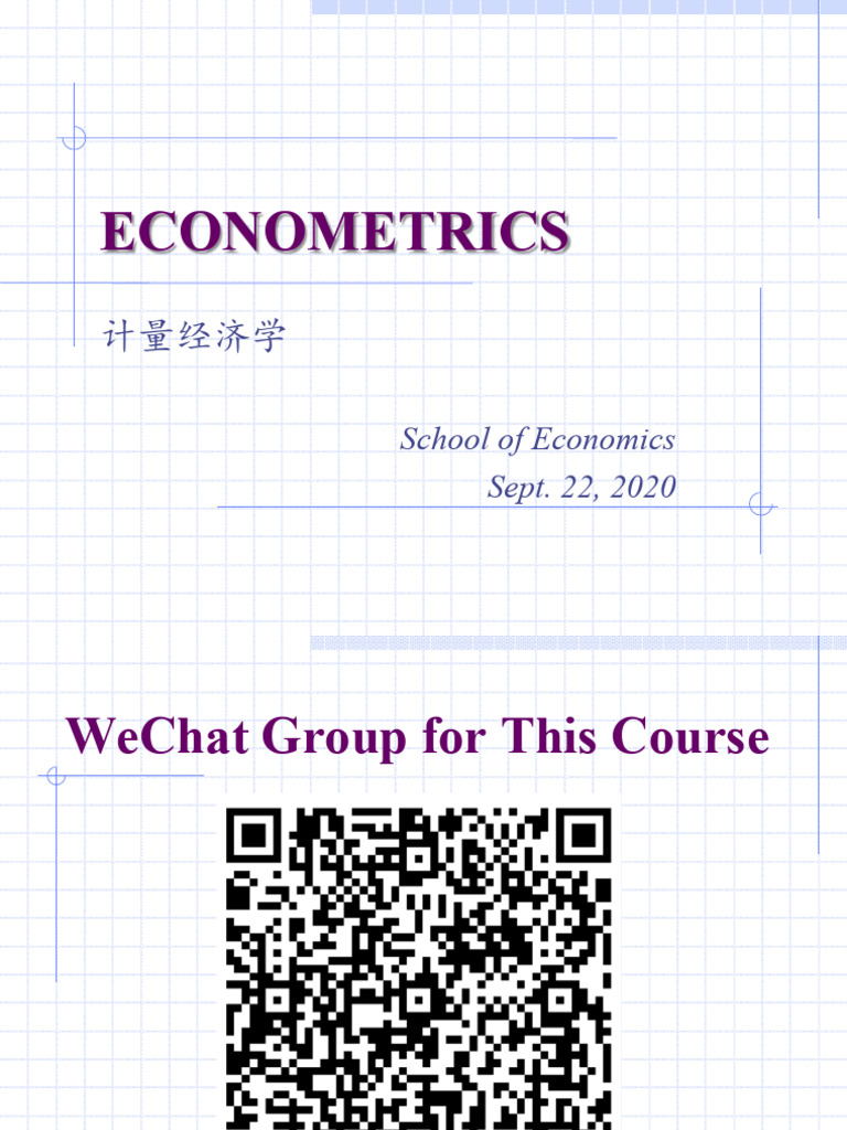 Econometrics 1 The Nature Of Econometrics And Economic Data Pdf