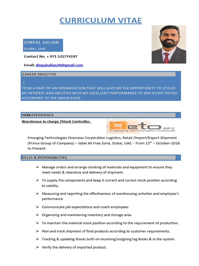 Dinpal.wh & Stock Controller | PDF | Warehouse | Business