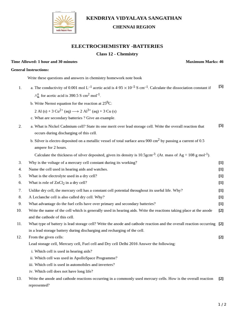 Numerical Electrochemistry | PDF | Rechargeable Battery | Anode