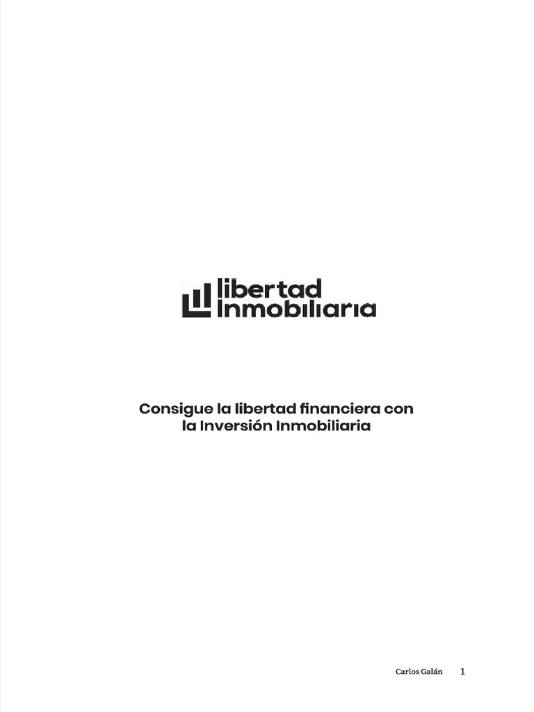 PDF Consigue La Libertad Financiera Con La Inversion Inmobiliaria - Compress | Descargar gratis ...